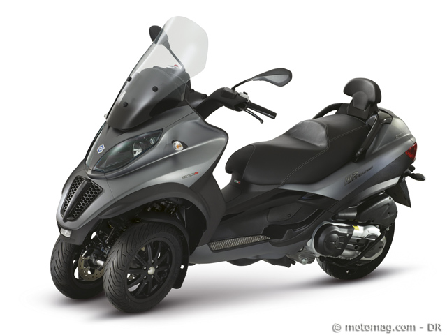 Scooter trois-roues : le MP3 LT augmente en cylindrée