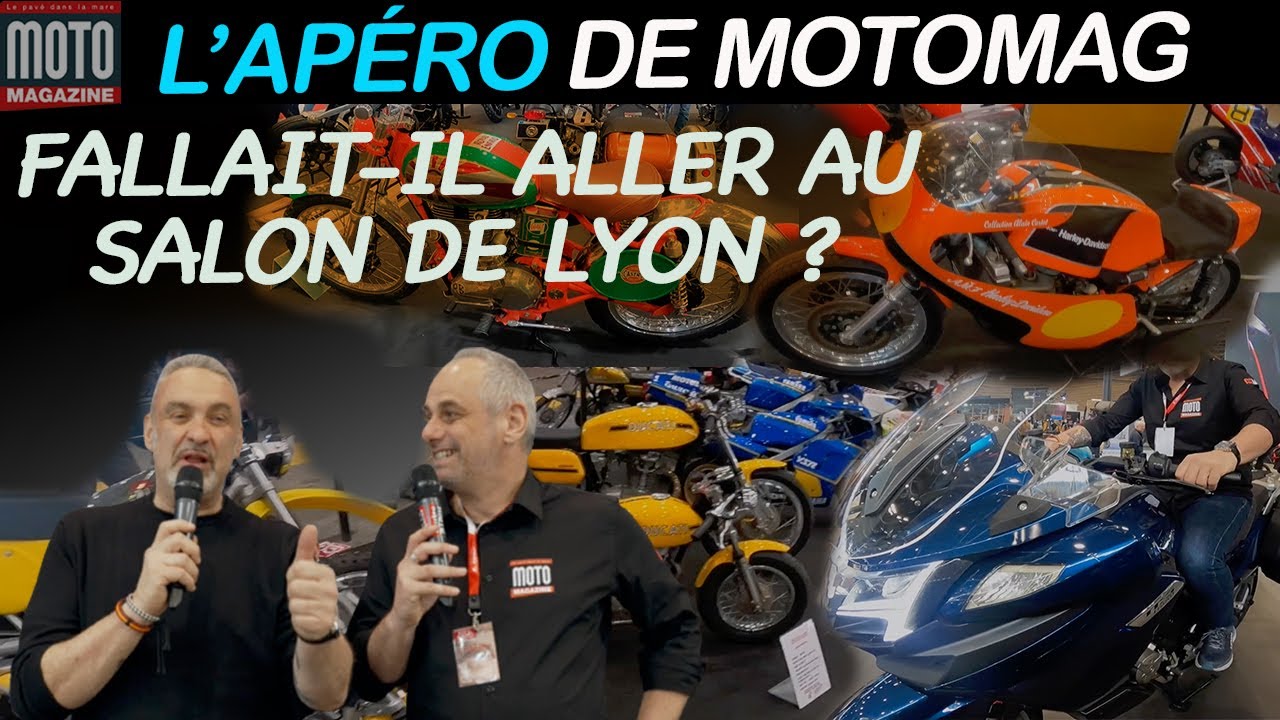 Fallait-il aller au Salon du 2 Roues de Lyon ? Un nouvel apéro avec Motomag...