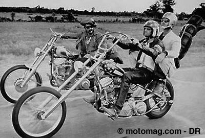 Le DVD "Easy Rider" de nouveau dans la boutique