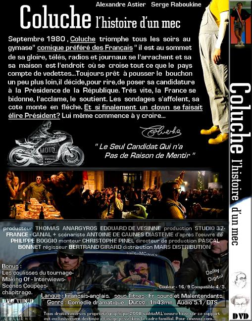 DVD Coluche, "L'Histoire d'un Mec"
