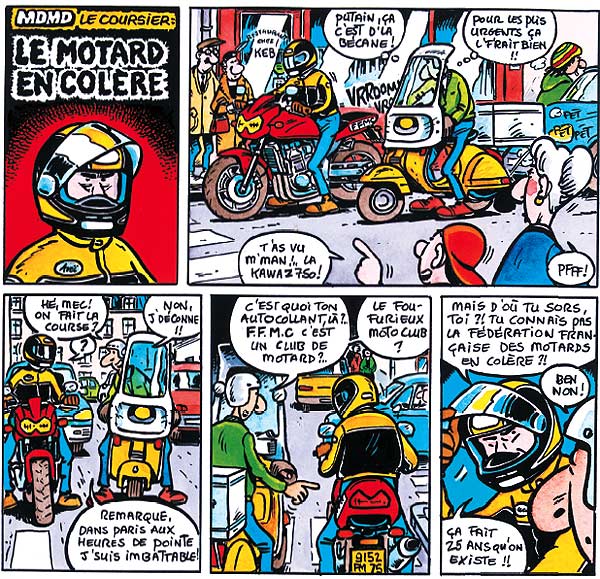 BD Margerin/Nikolaz... Sacrés motards