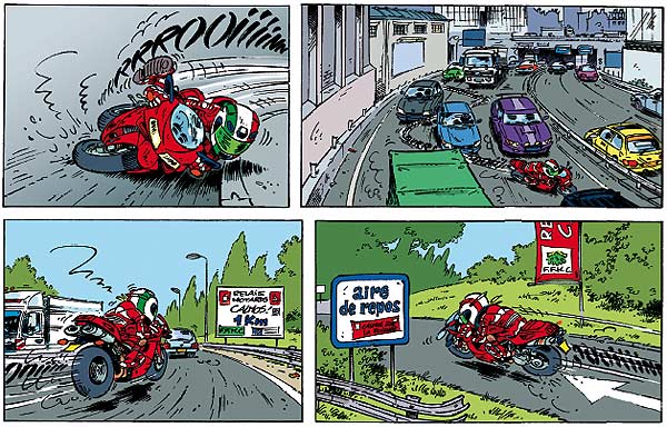 BD Margerin/Nikolaz... Sacrés motards