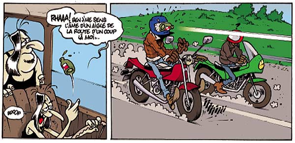 BD Margerin/Nikolaz... Sacrés motards