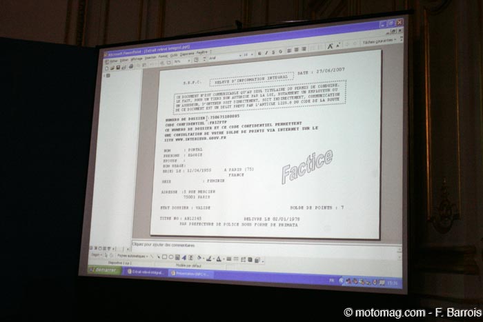 Télépoints : votre permis mis en ligne... de mire