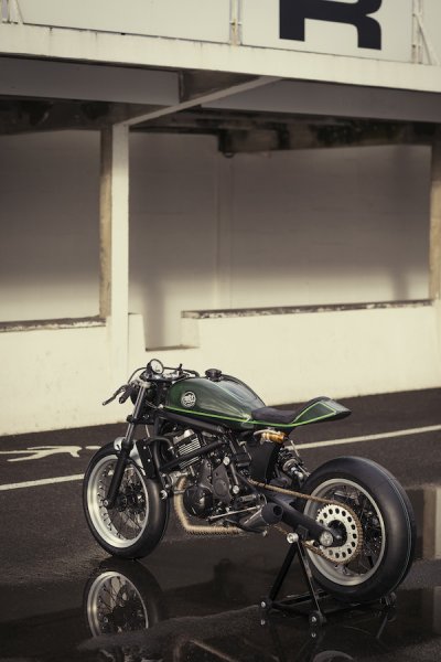 Kawasaki Vulcan S à la sauce café racer par MRS