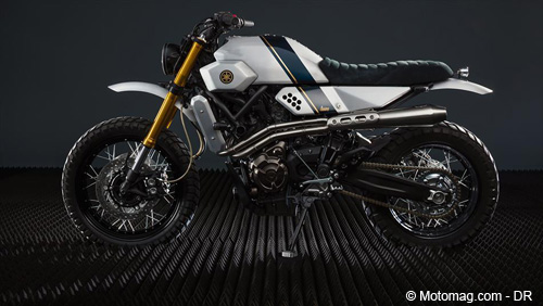 Prépa : la Yamaha XSR700 par Bunker Custom Motorcycles