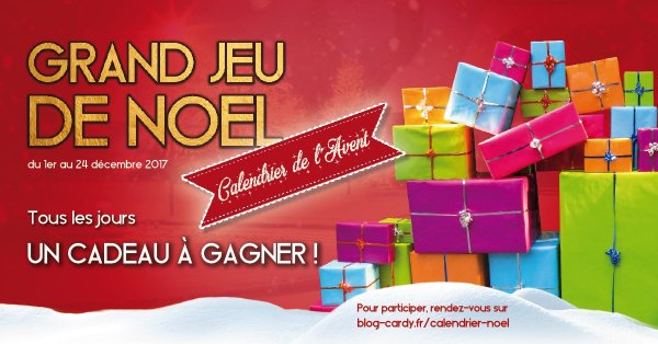 Cardy, le grand jeu de Noël - calendrier de l'Avent